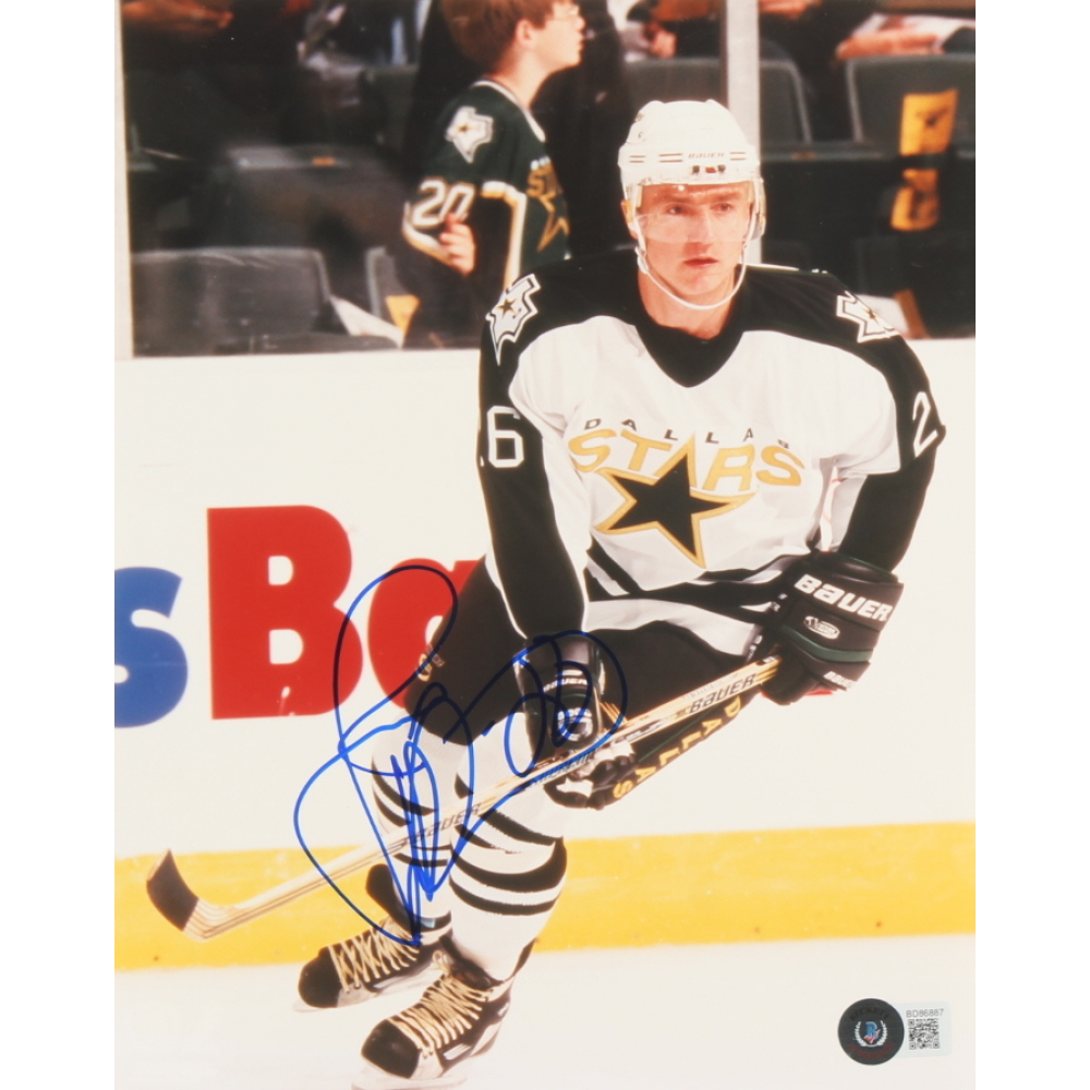 Jere Lehtinen Signed Stars 8x10 Photo (Beckett) | Pristine Auction