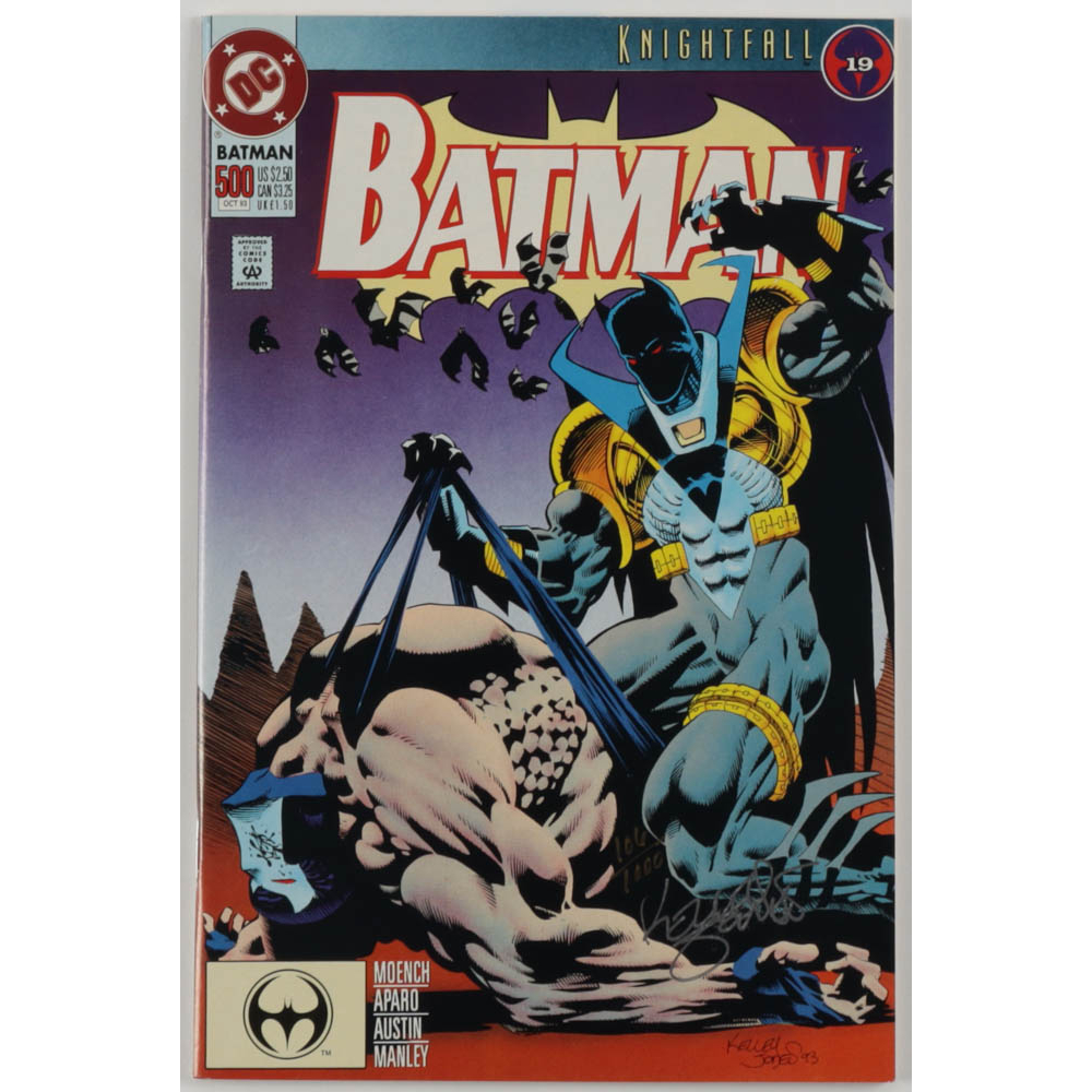 Kelley Jones Signed 1993 "Batman" Issue #500 Special Anniversary ...