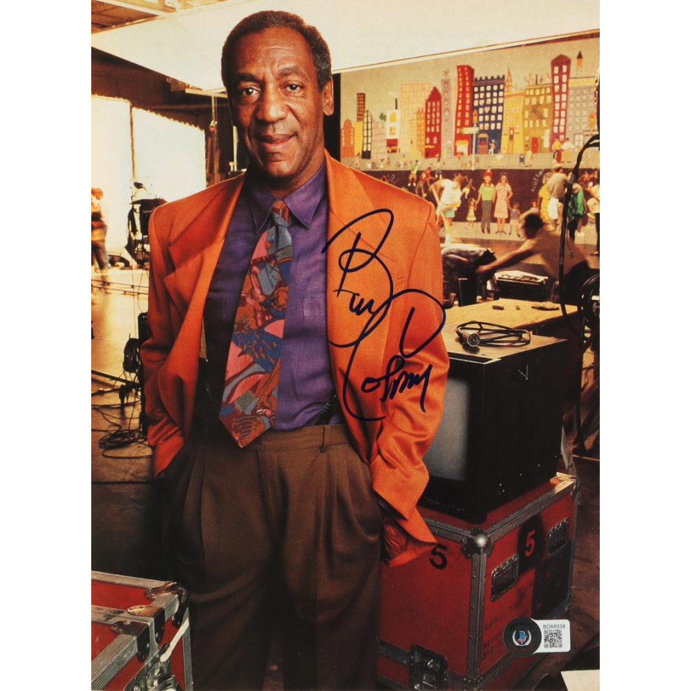 Bill Cosby Signed 8x10 Magazine Cutout (Beckett) | Pristine Auction