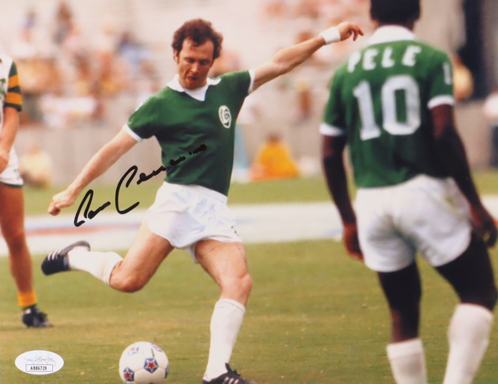 Franz Beckenbauer SIgned New York Cosmos 8x10 Photo (JSA) | Pristine ...