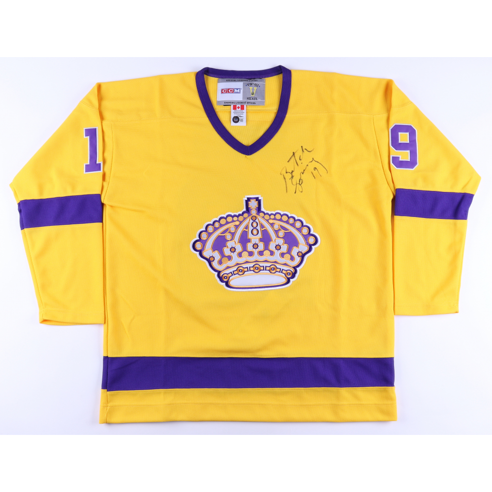 Butch Goring Signed Kings Jersey (Beckett) | Pristine Auction