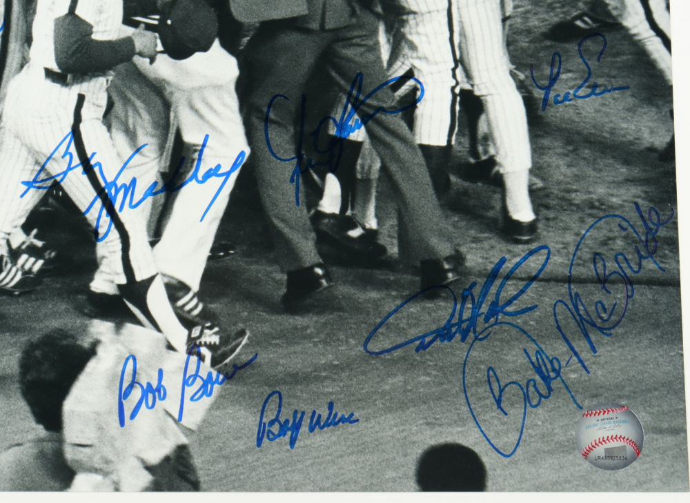 1980 Phillies "World Series Celebration" 16x20 Photo Signed By (18 ...