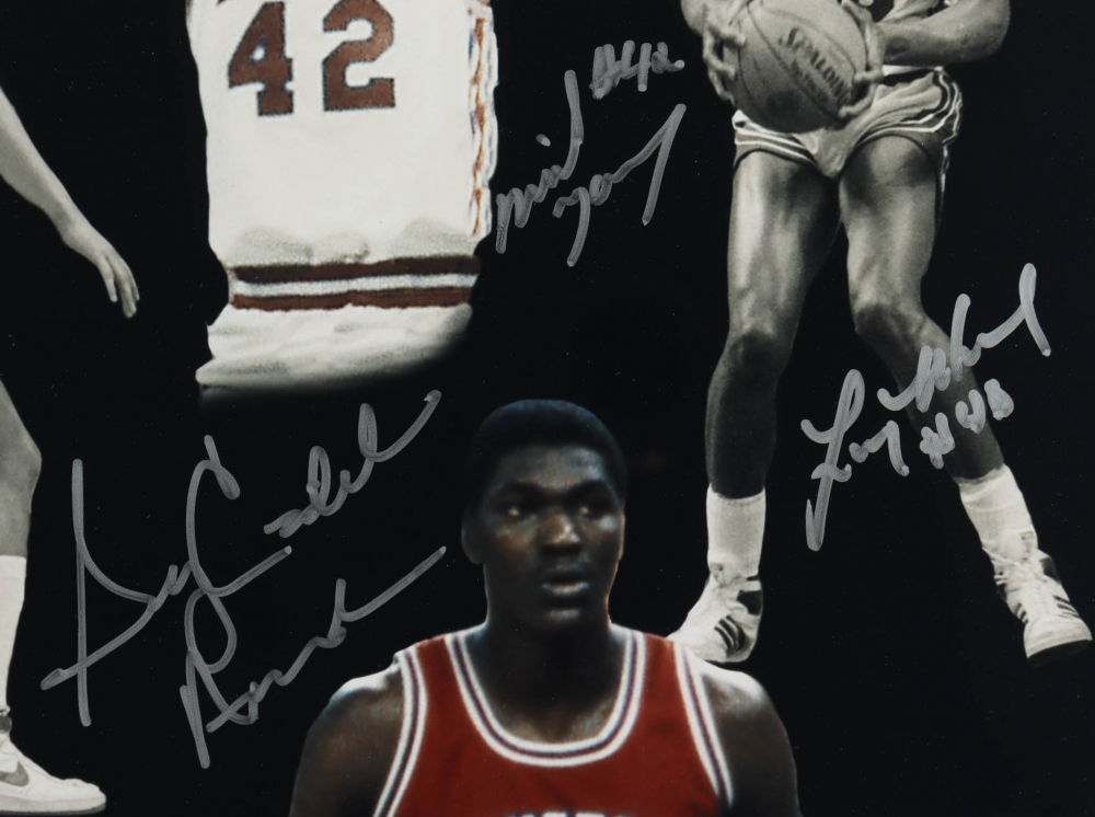 Houston Cougars "Phi Slama Jama" LE 21.5x25.5 Custom Framed Photo ...