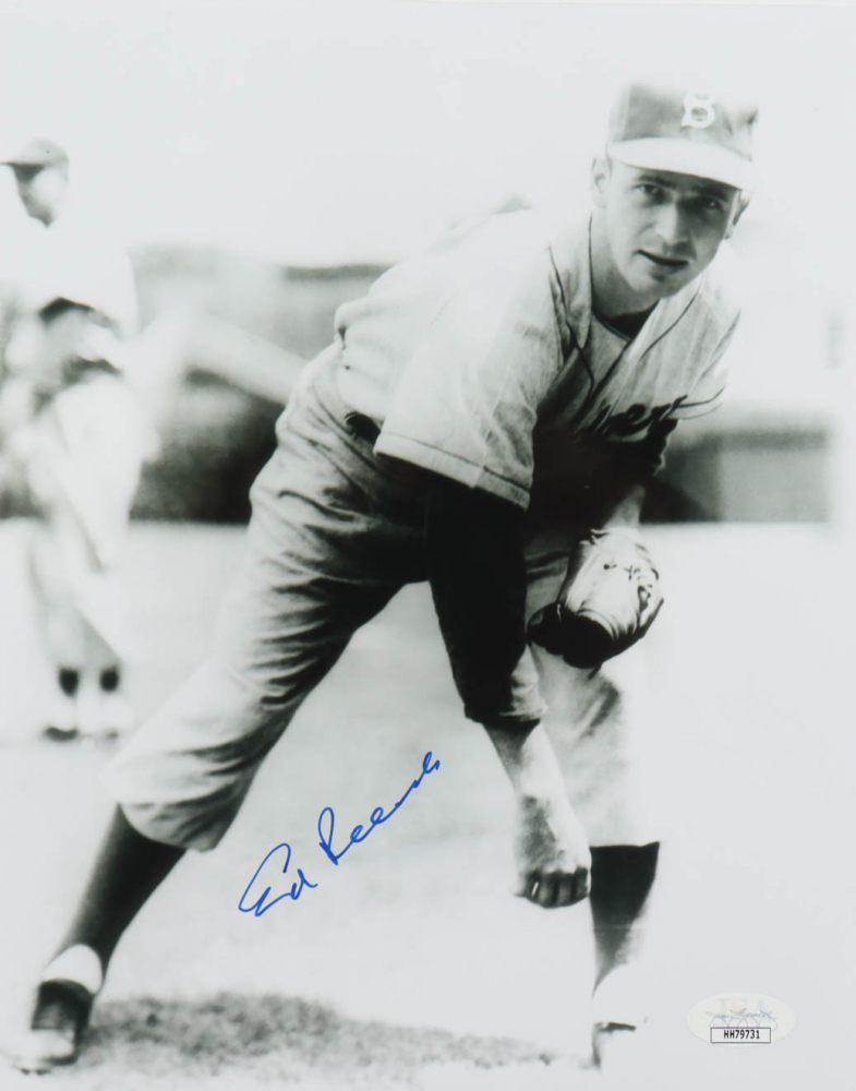 Ed Roebuck Signed Dodgers 8x10 Photo (JSA) | Pristine Auction
