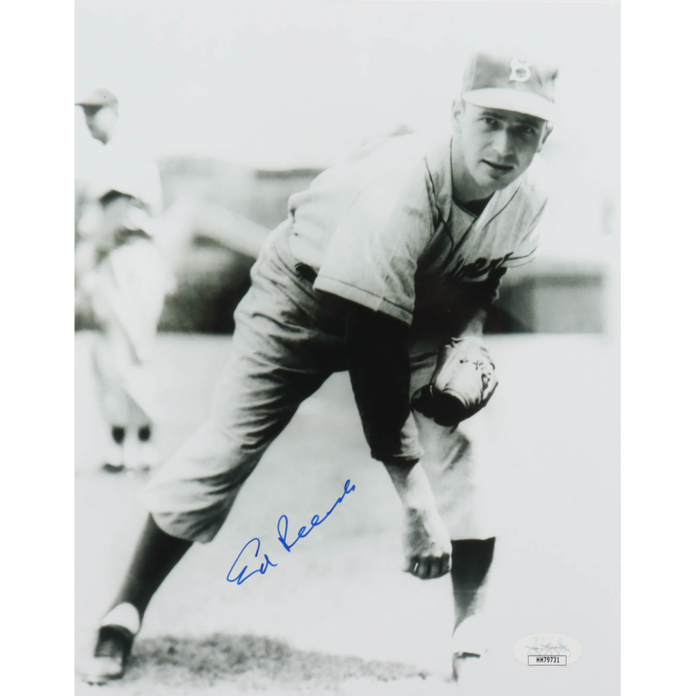 Ed Roebuck Signed Dodgers 8x10 Photo (JSA) | Pristine Auction