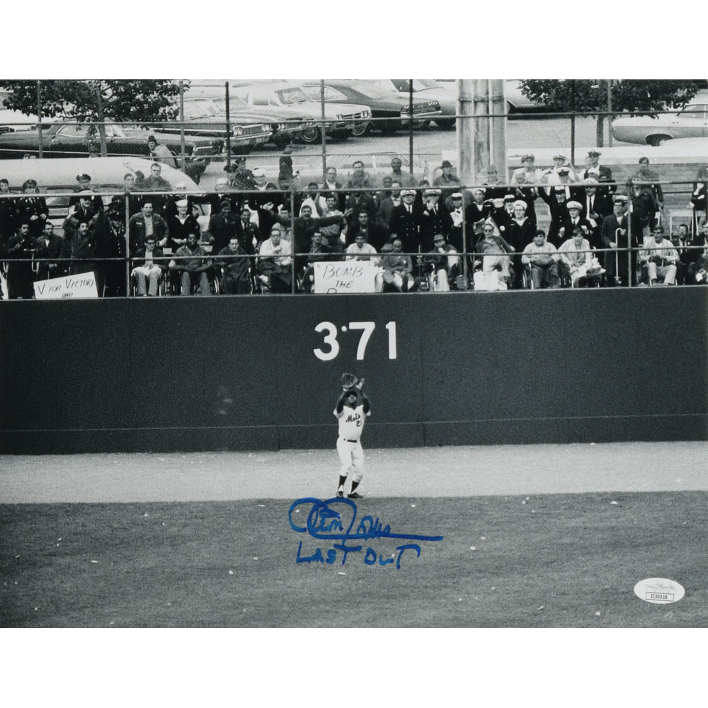 Cleon Jones Signed Mets 11x14 Photo Inscribed "Last Out" (JSA ...