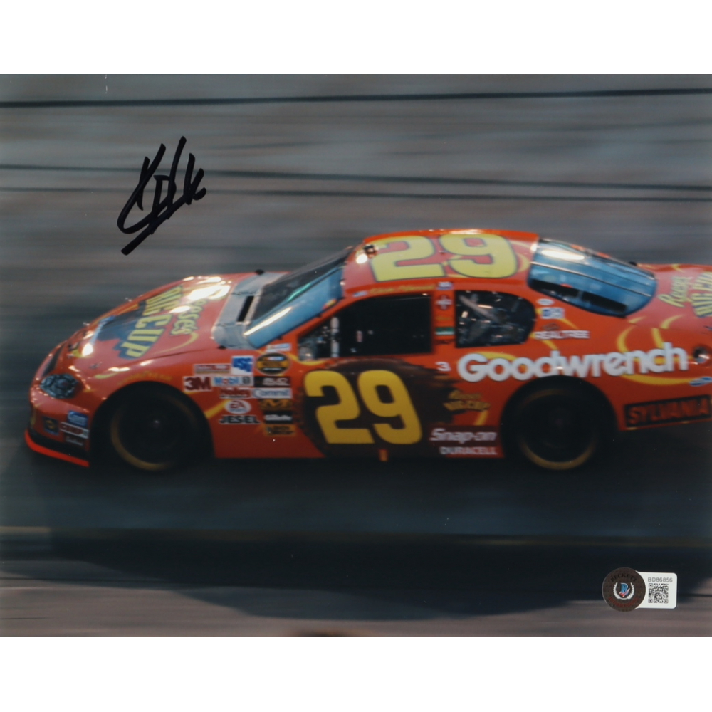 Kevin Harvick Signed NASCAR 8x10 Photo (Beckett) | Pristine Auction