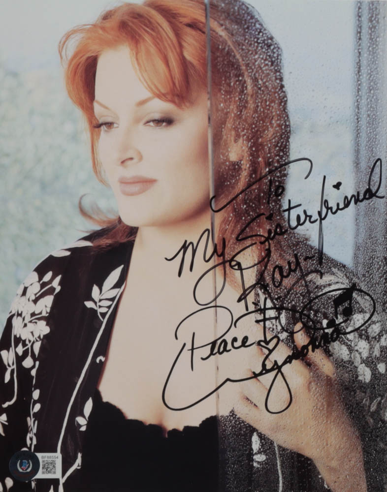 Wynonna Judd Signed 8x10 Photo Inscribed "To My Sister-Friend" & "Peace ...