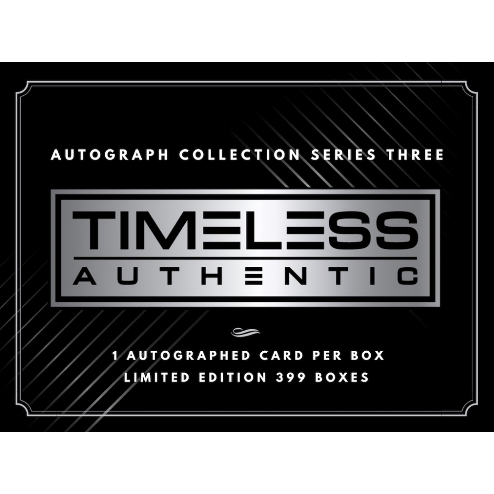 Timeless Authentic Autograph Collection Series 3 Mystery Box Limited ...