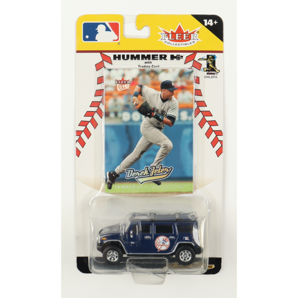 Derek Jeter Yankees 2005 Fleer Collectibles Hummer H2 Toy Car with 2005 ...