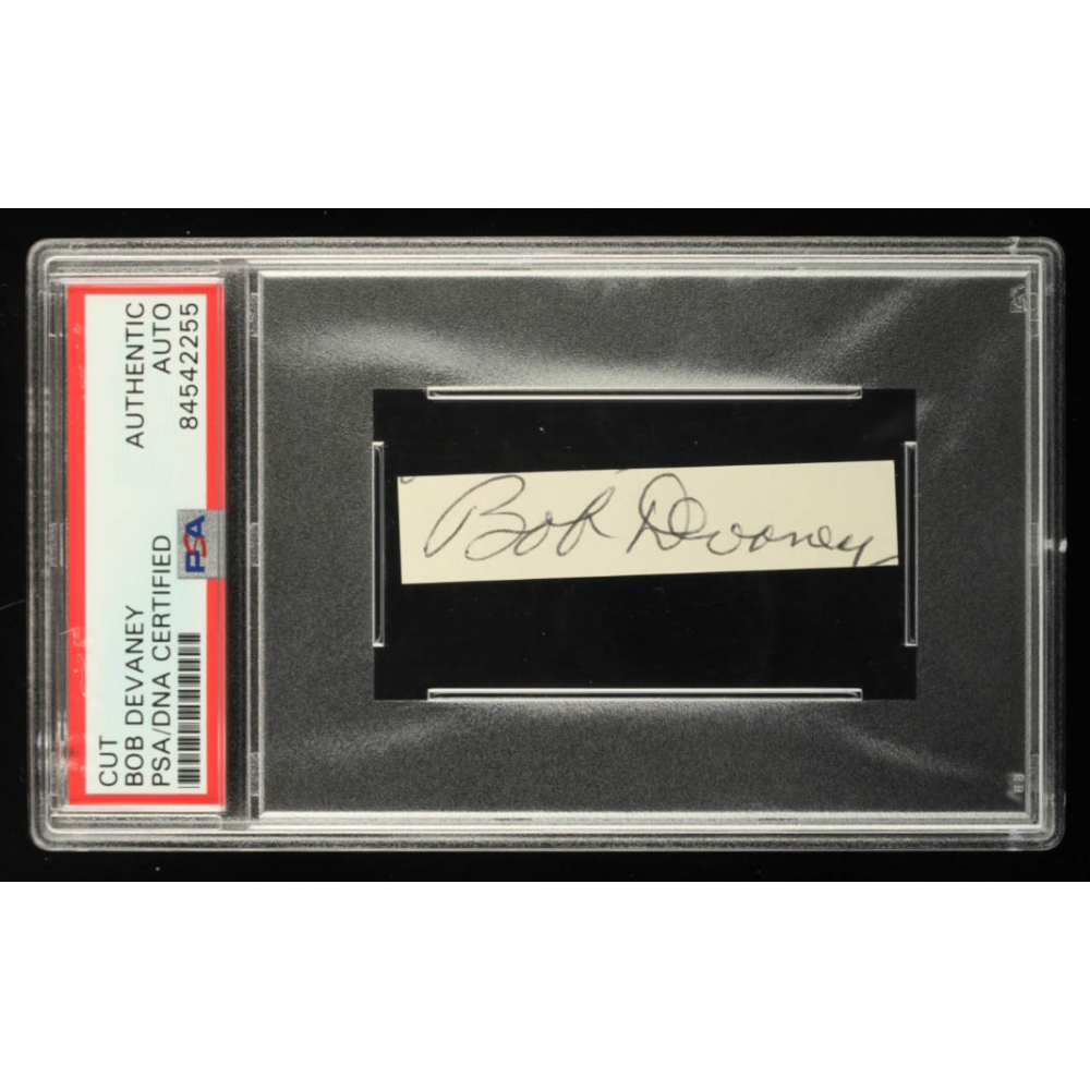 Bob Devaney Signed Cut (PSA) | Pristine Auction