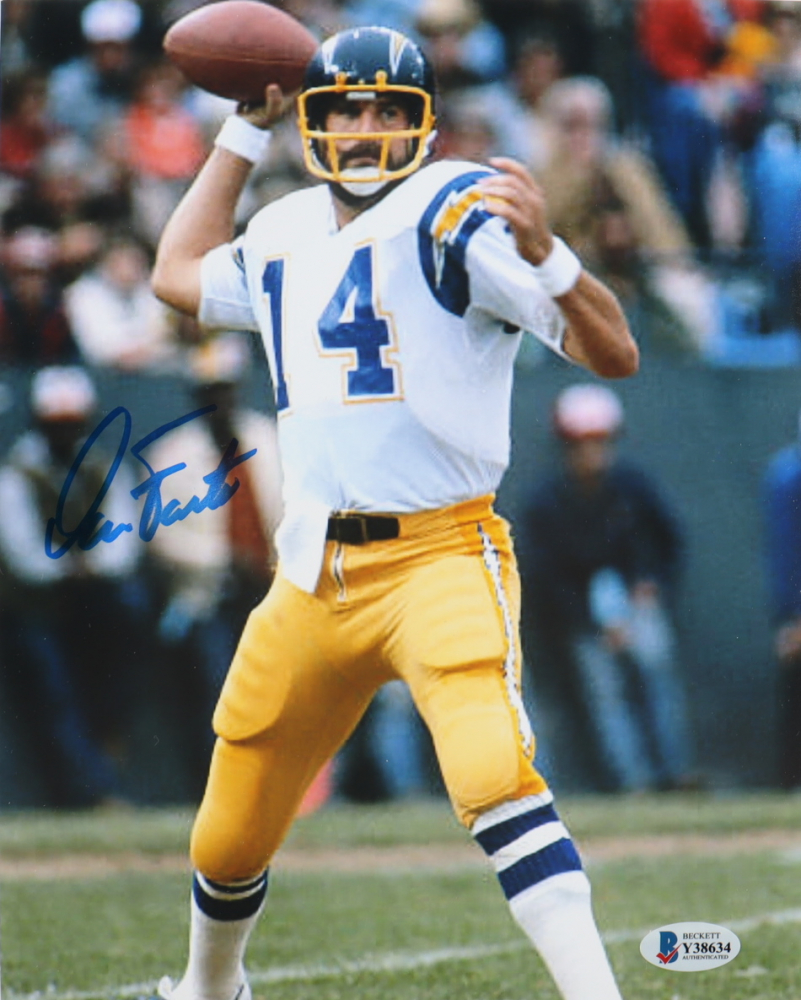Dan Fouts Signed Chargers 8x10 Photo (Beckett) | Pristine Auction