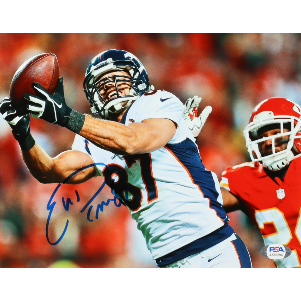 Eric Decker Signed Broncos 8x10 Photo (PSA) | Pristine Auction