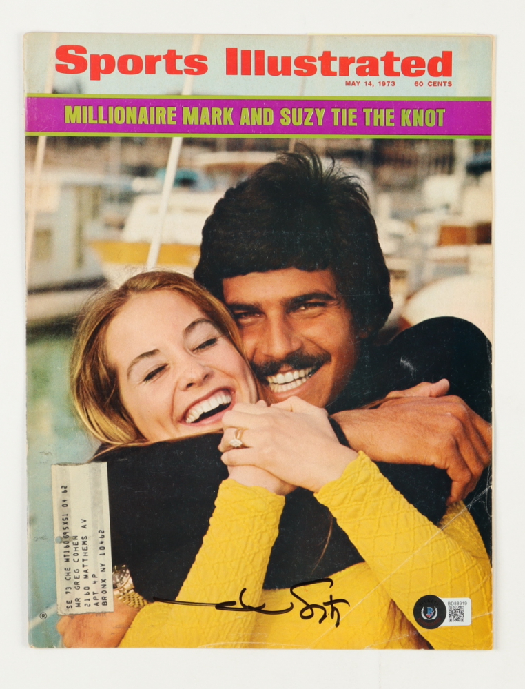Mark Spitz Signed Sports Illustrated Magazine Cover (Beckett ...