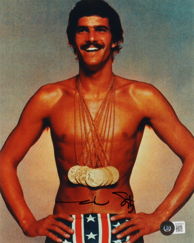 Mark Spitz Signed 8x10 Photo (Beckett) | Pristine Auction