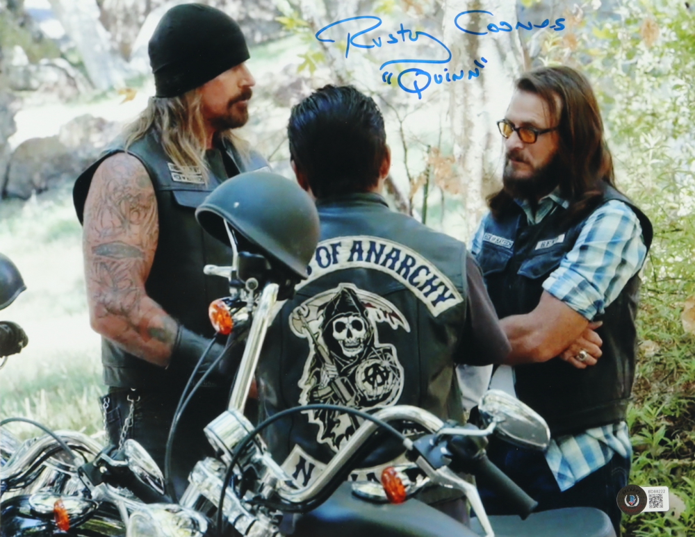 Rusty Coones Signed "Sons of Anarchy" 11x14 Photo Inscribed "Quinn" (Beckett) | Pristine Auction