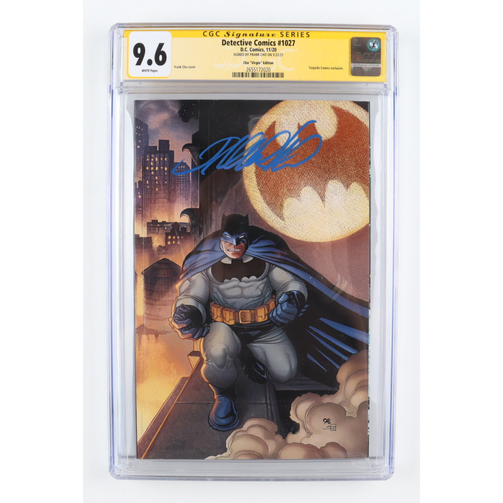 Frank Cho Signed 2020 "Detective Comics" Issue #1027 D.C. Comic Book ...