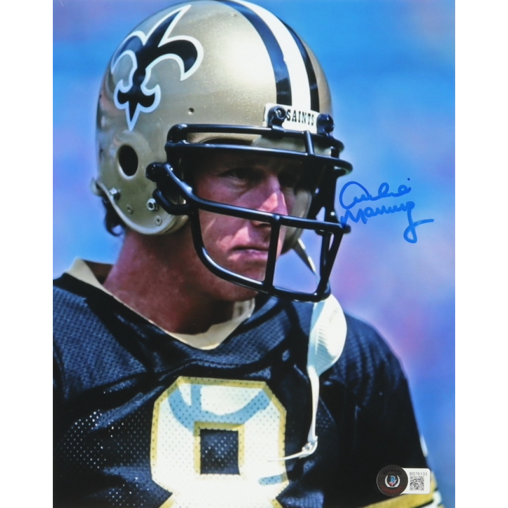 Archie Manning Signed Saints 8x10 Photo (Beckett) | Pristine Auction