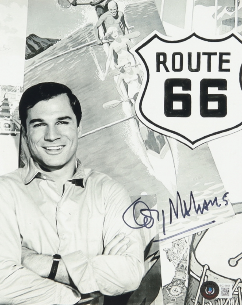 George Maharis Signed "Route 66" 8x10 Photo (Beckett COA) | Pristine ...