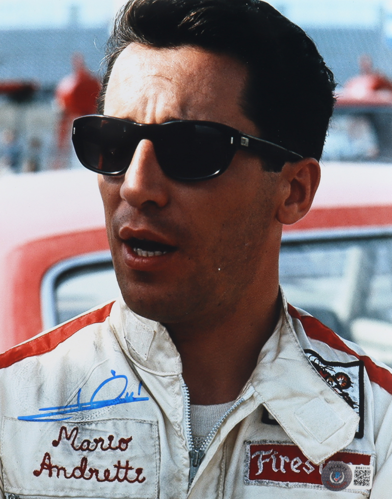 Mario Andretti Signed 8x10 Photo (Beckett) | Pristine Auction