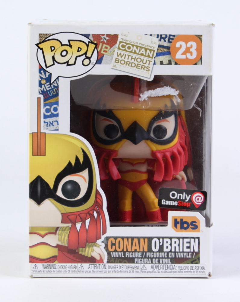 Conan O'Brien Luchador Conan "Conan Without Borders" #23 Funko Pop ...