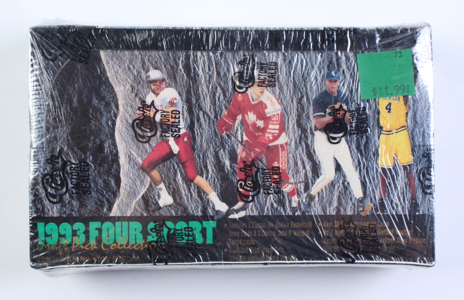 1993 Classic Four Sport Draft Pick Collection Hobby Box | Pristine Auction