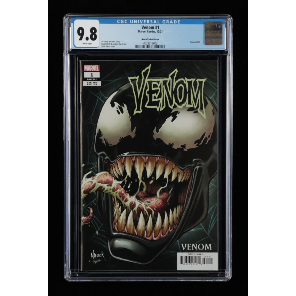2021 "Venom" Issue #1 Marvel Comic Book (CGC 9.8) | Pristine Auction
