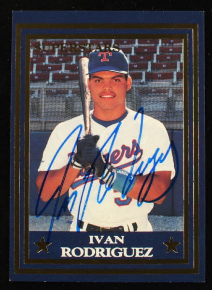 Ivan Rodriguez Signed Trading Card (JSA) | Pristine Auction