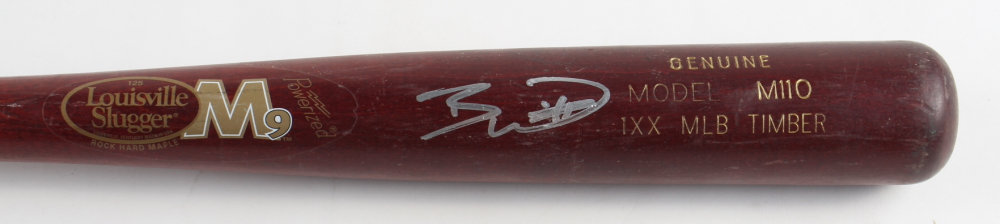 Bobby Witt Jr. Signed Game-Used Louisville Slugger Model M110 MLB Prime ...