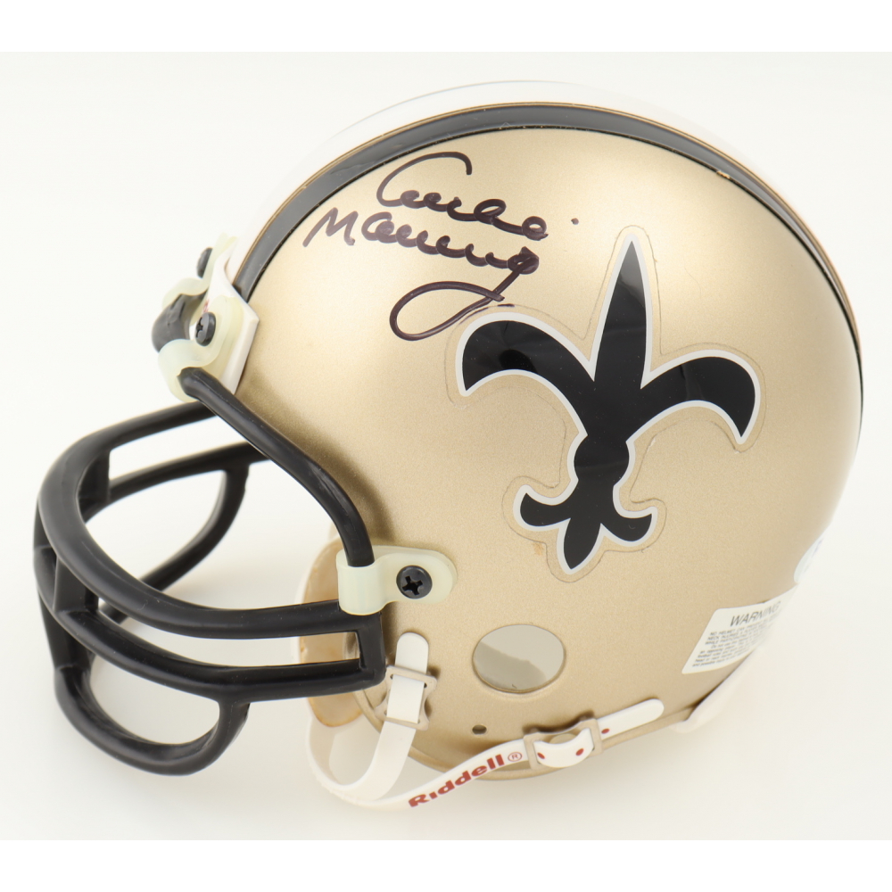 Archie Manning Signed Saints Mini Helmet (PSA) | Pristine Auction