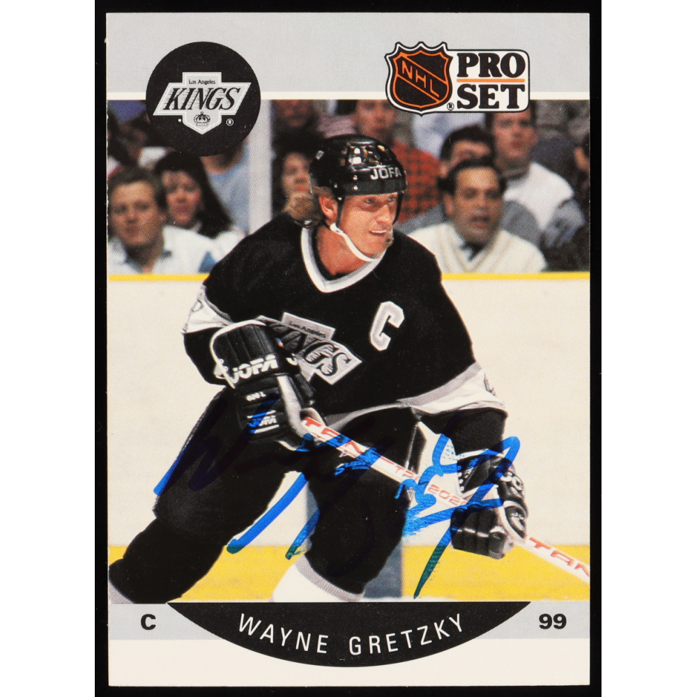Wayne Gretzky Signed 1990-91 Pro Set #118 (JSA) | Pristine Auction