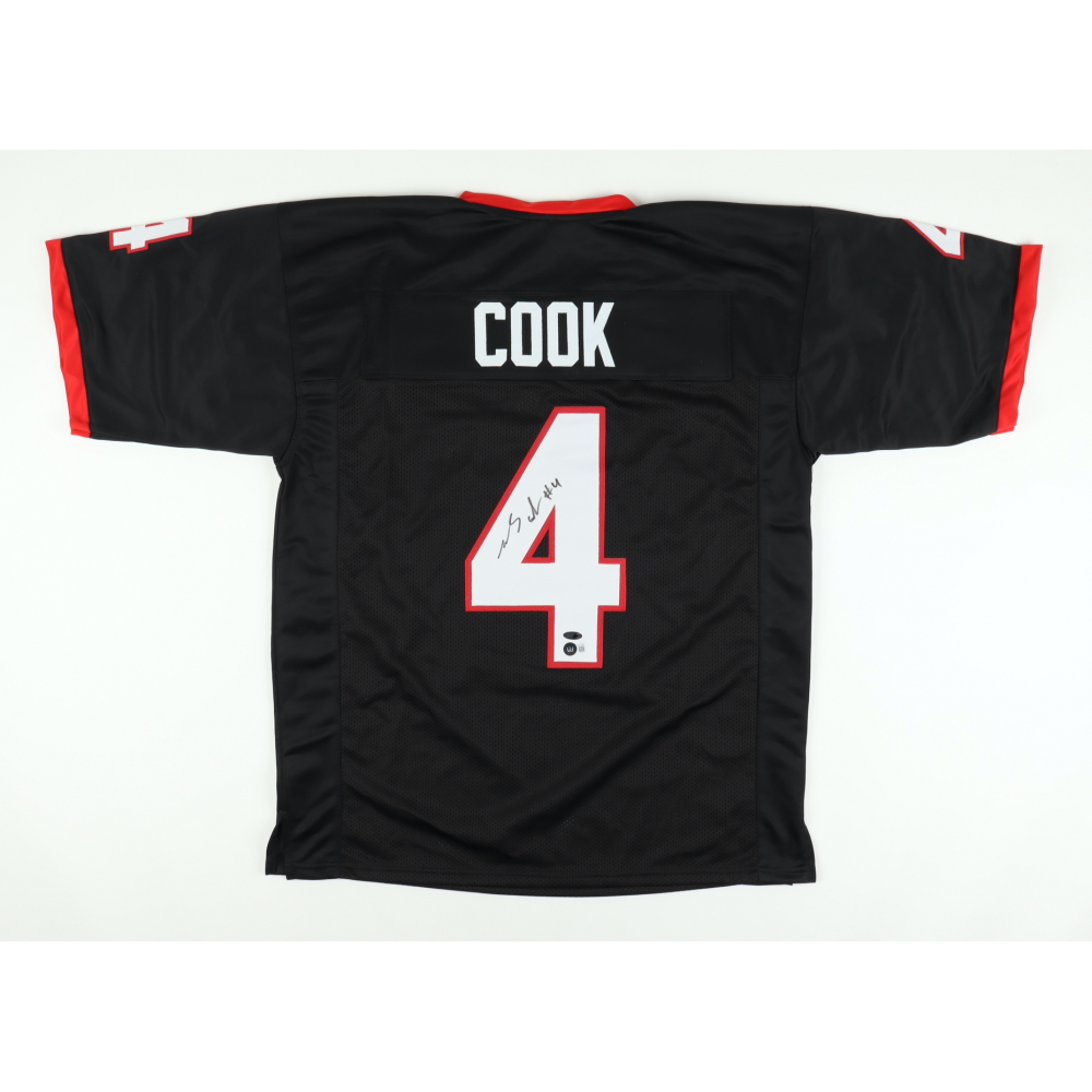 James Cook Signed Jersey (Beckett & Cook) | Pristine Auction