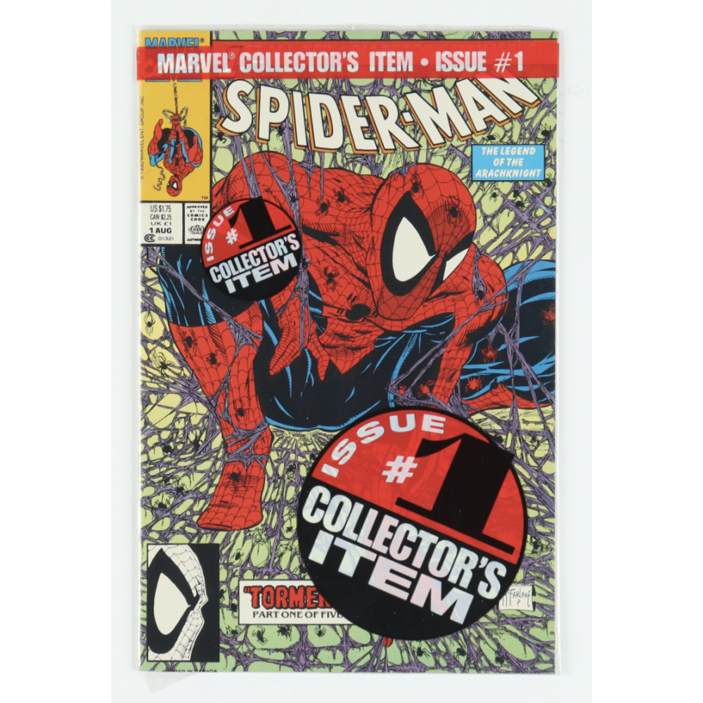 1990 "Spider-man: Torment" Issue #1 Marvel Comic Book | Pristine Auction