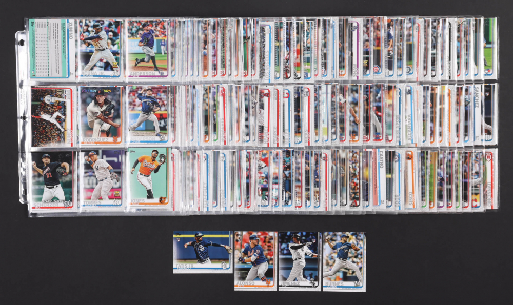 2019 Topps Baseball Complete Set of (702) Cards with Fernando Tatis Jr ...
