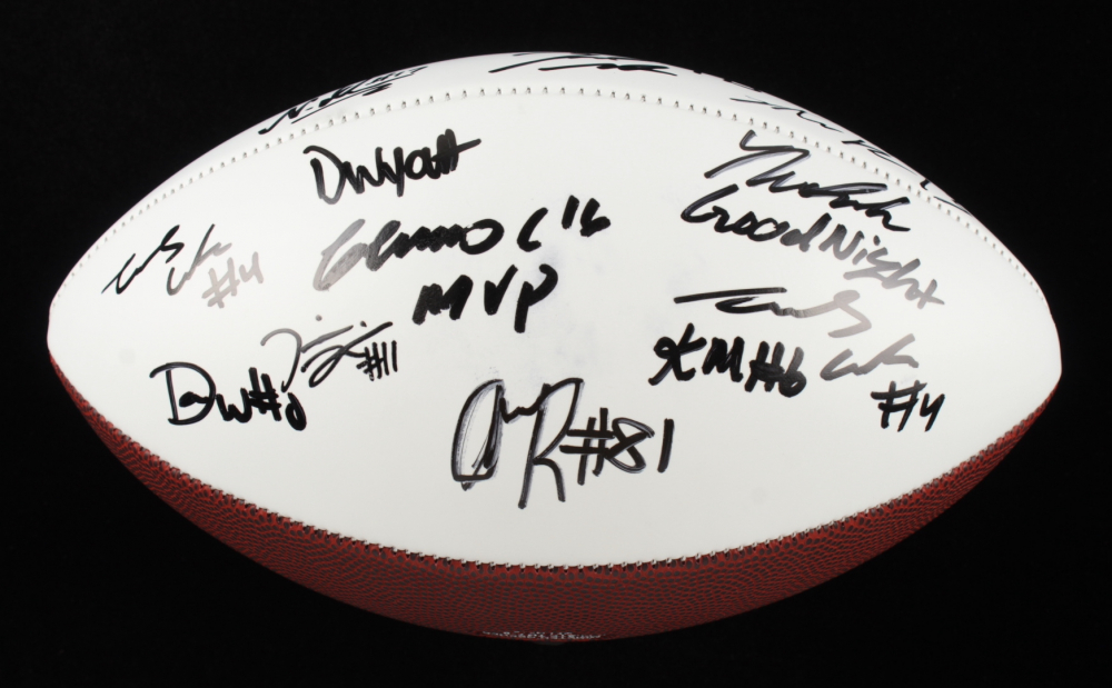 Georgia Bulldogs 2022 National Championship Logo Football Team-Signed ...