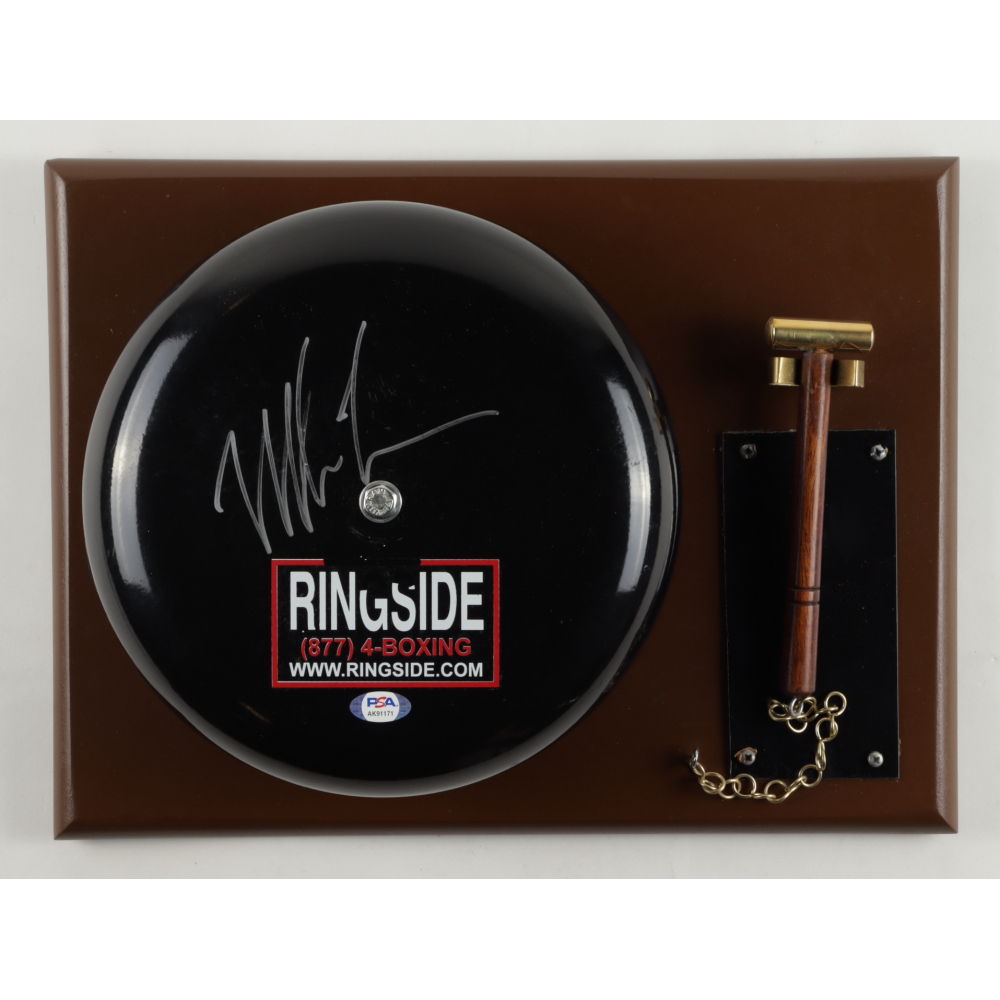 Mike Tyson Signed Authentic Ringside Boxing Bell (PSA & Tyson ...