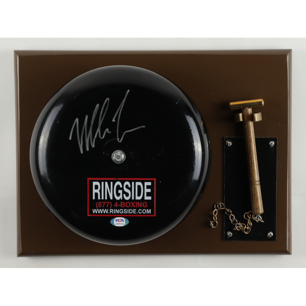 Mike Tyson Signed Authentic Ringside Boxing Bell (PSA & Tyson ...