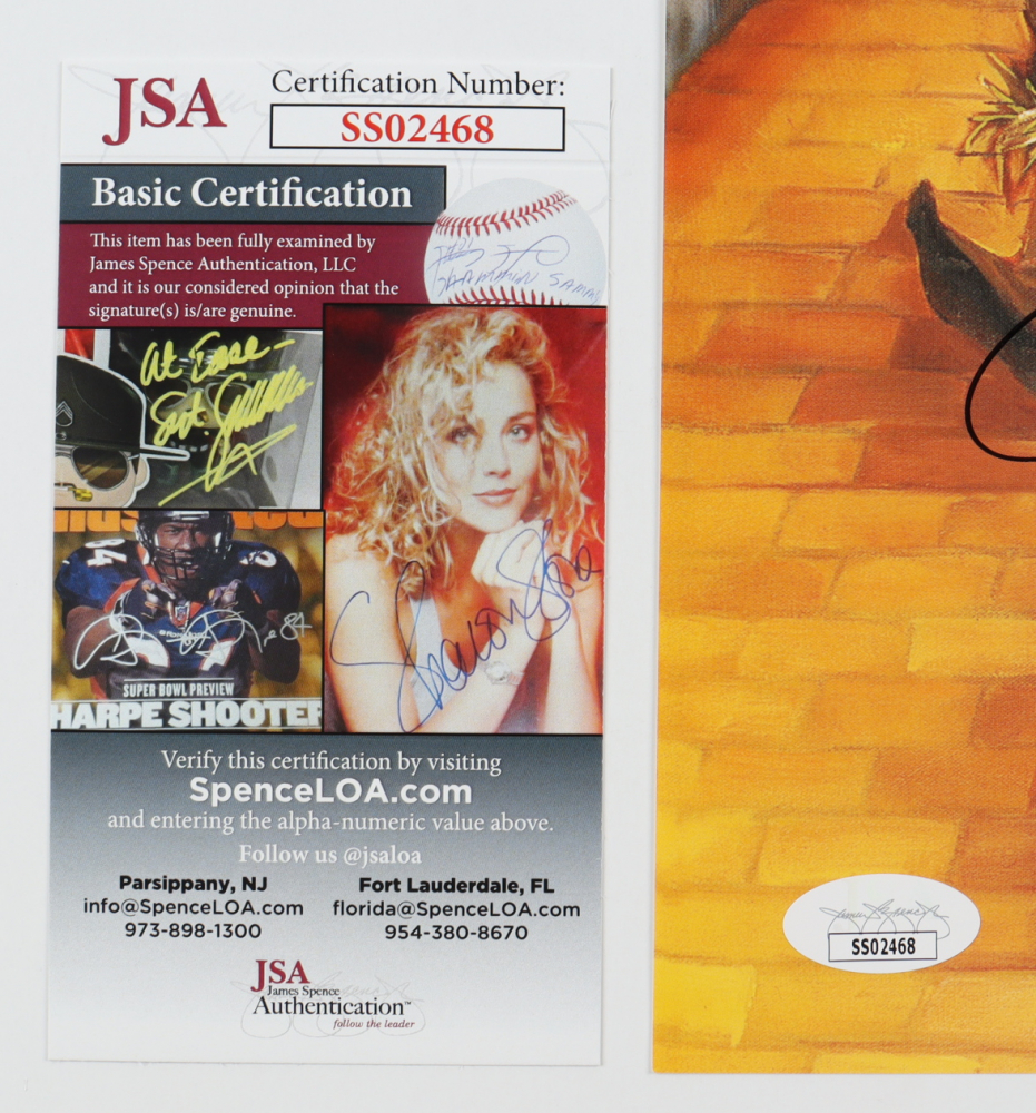 Mickey Carroll, Jerry Maren, & Karl Slover Signed "The Wizard of Oz ...