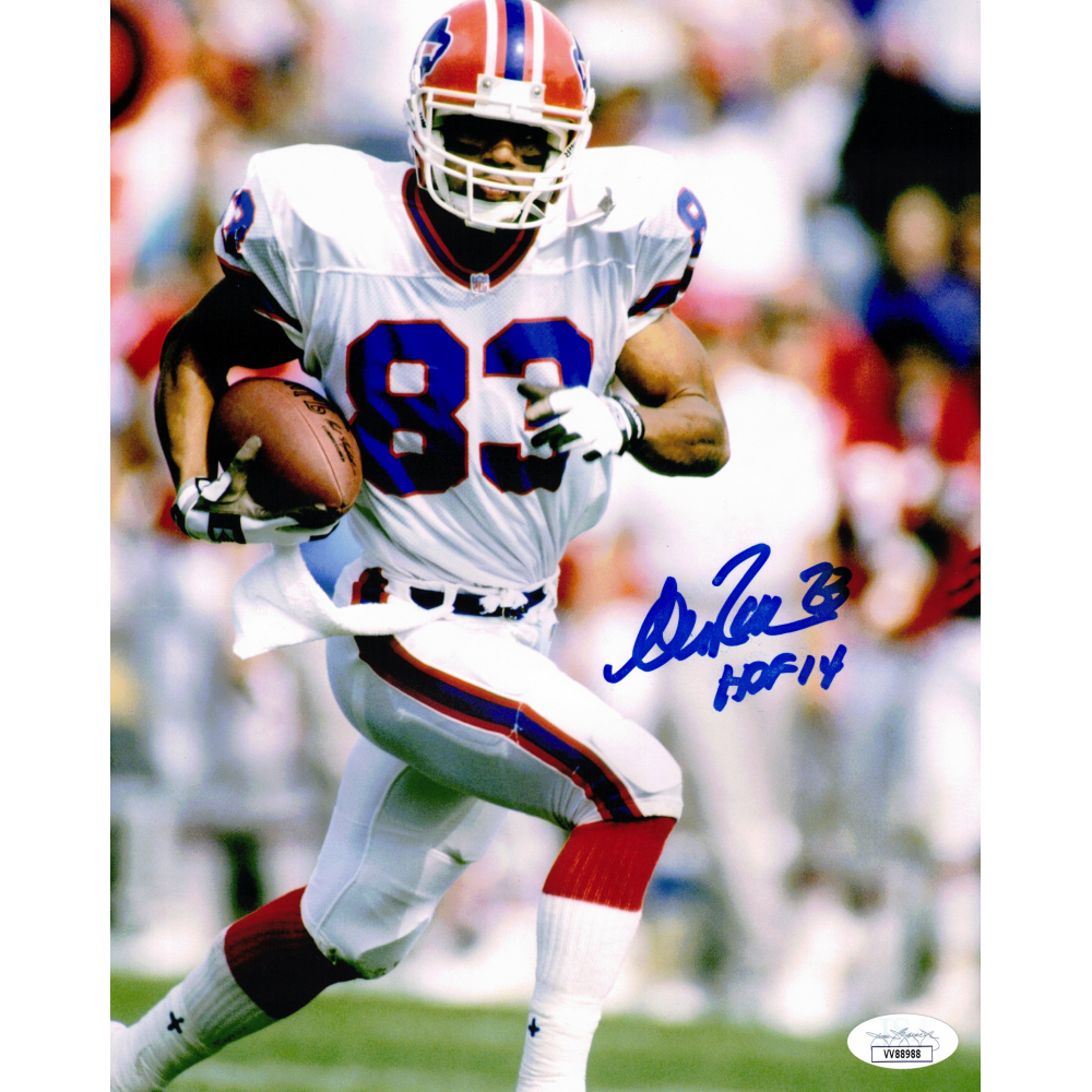 Andre Reed Signed Bills 8x10 Photo Inscribed "HOF 14" (JSA) | Pristine ...