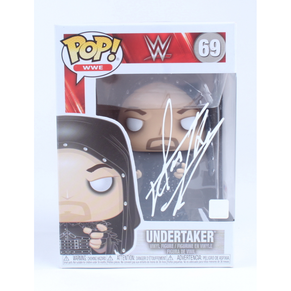 The Undertaker Signed WWE #69 Funko Pop! Vinyl Figure (PSA) | Pristine ...