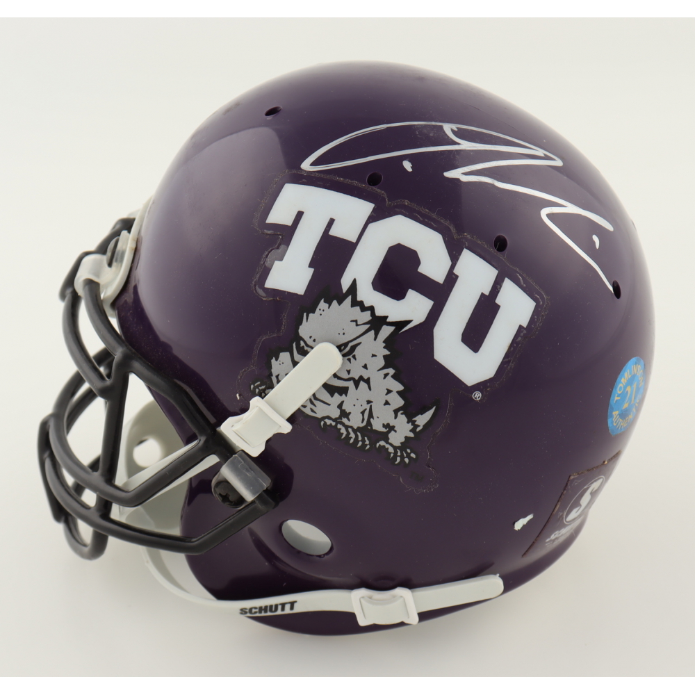 LaDainian Tomlinson Signed TCU Horned Frogs Mini Helmet (PSA ...