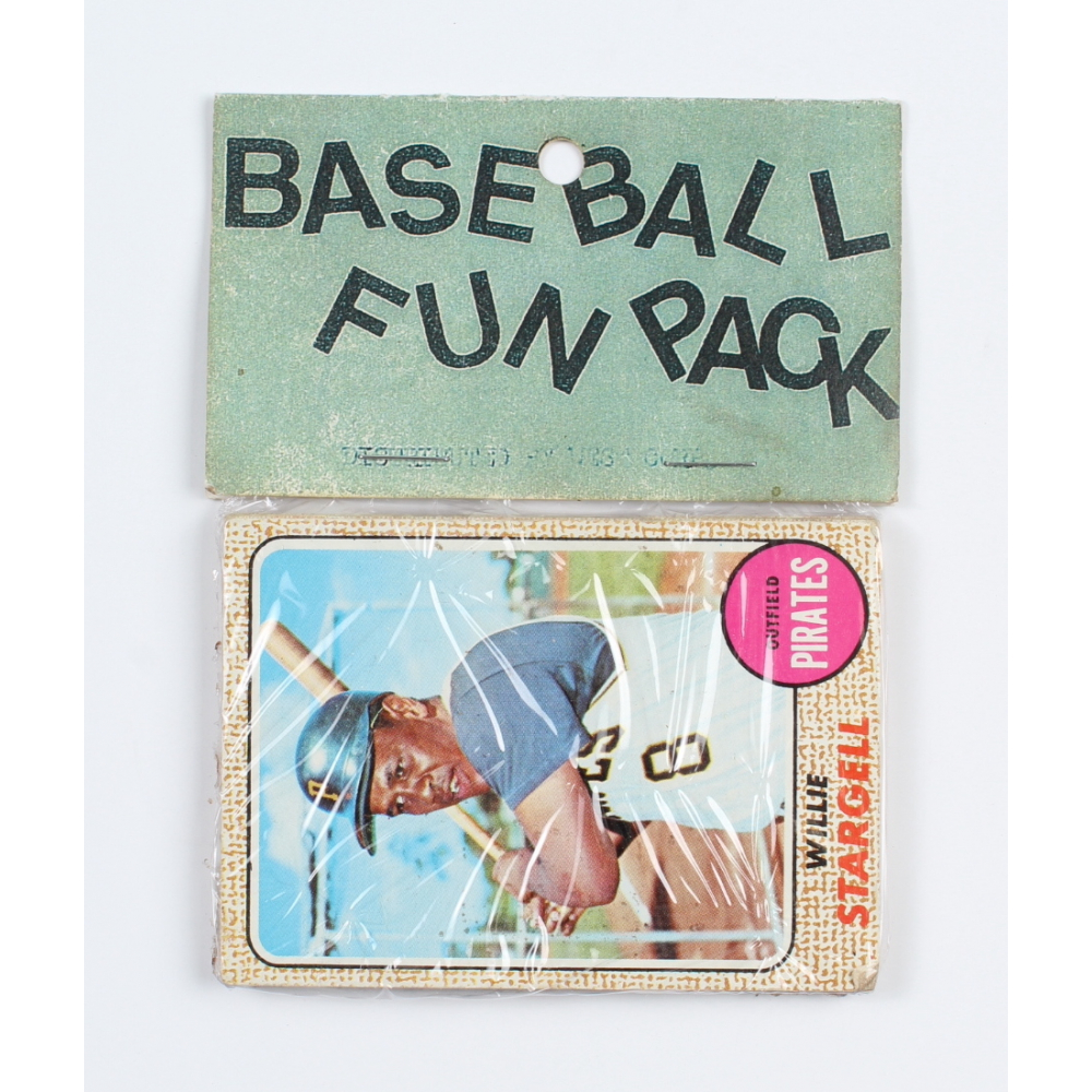 1968 Topps Baseball Cello Fun Pack with (10) Cards | Pristine Auction