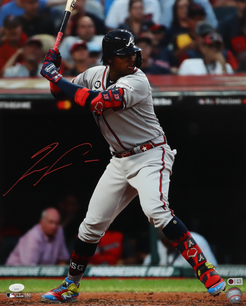Ronald Acuna Jr. Signed Braves 16x20 Photo (JSA & Acuna Jr.) | Pristine ...