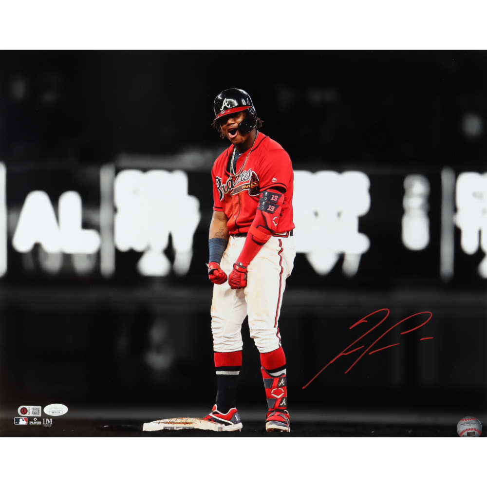 Ronald Acuna Jr. Signed Braves 16x20 Photo (JSA & Acuna Jr.) | Pristine ...