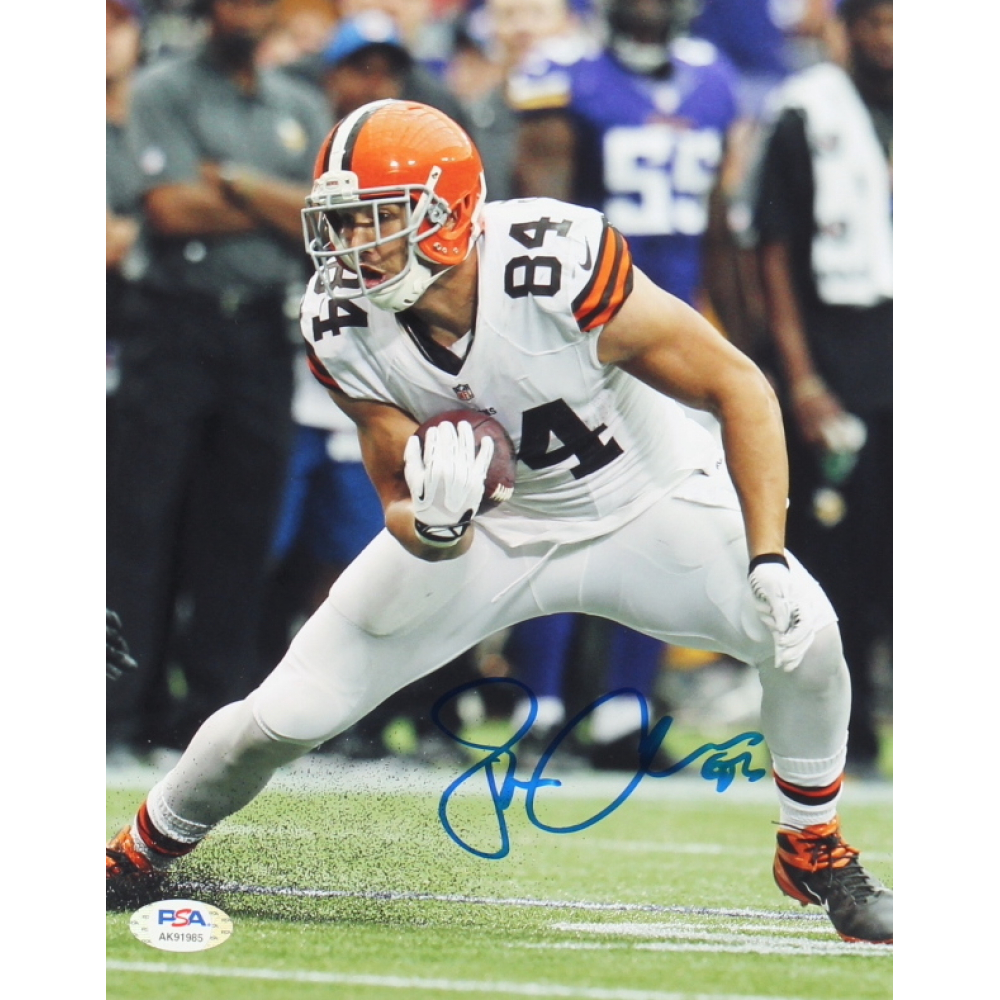 Jordan Cameron Signed Browns 8x10 Photo (PSA) | Pristine Auction