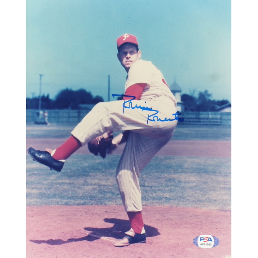 Robin Roberts Signed Phillies 8x10 Photo (PSA) | Pristine Auction
