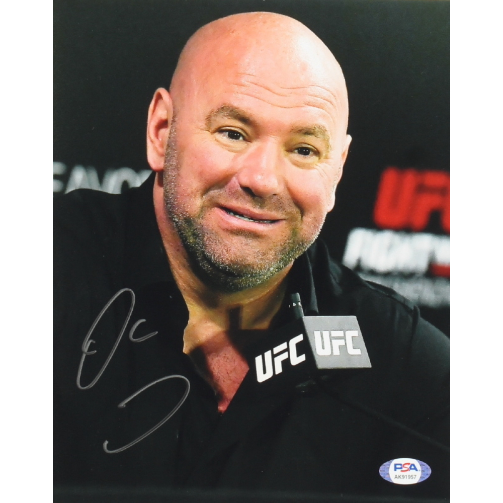Dana White Signed 8x10 Photo (PSA) | Pristine Auction