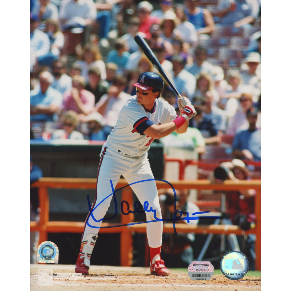 Wally Joyner Signed Angels 8x10 Photo (MLB Hologram & Mounted Memories ...