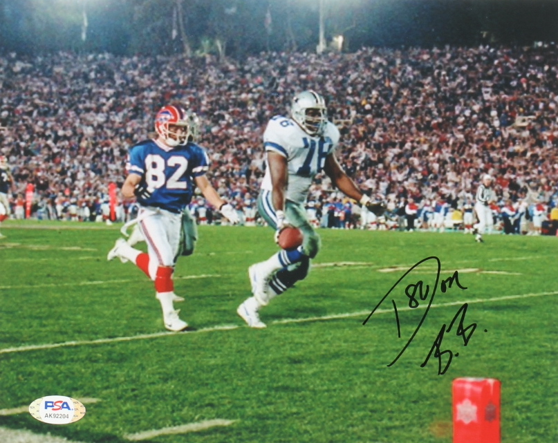 Don Beebe Signed Bills 8x10 Photo Inscribed "B.B." (PSA) | Pristine Auction