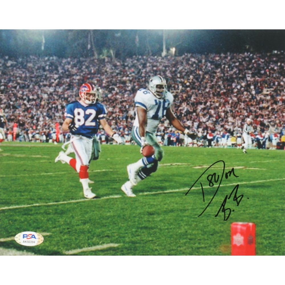 Don Beebe Signed Bills 8x10 Photo Inscribed "B.B." (PSA) | Pristine Auction
